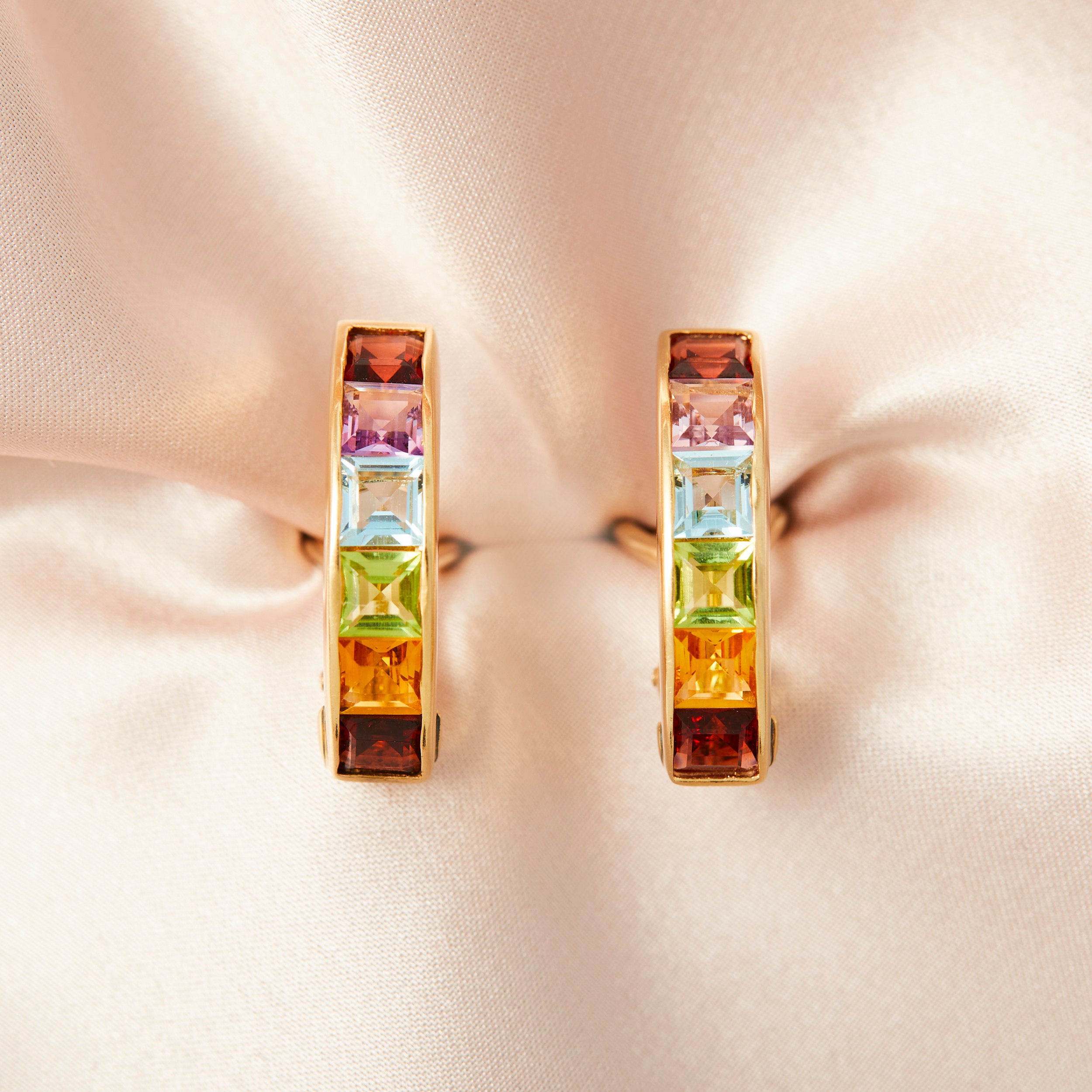 H.Stern Multi-Coloured Gold Earrings – frenchjewelbox